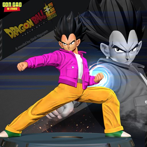 🐉 Vegeta - Dragon Ball Fanart・文件用于 3D 三维打印・Cults