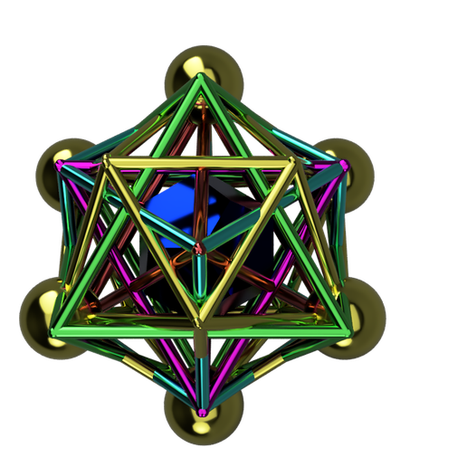 metatron's cube 3d