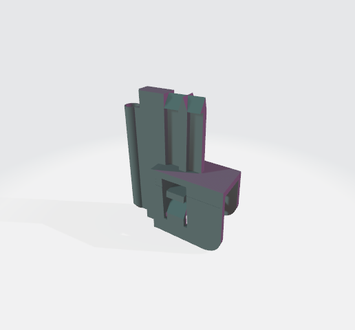 STL file Cadillac SRX Sunroof Curtain Shade Cable clips 🔌 ・Model to ...