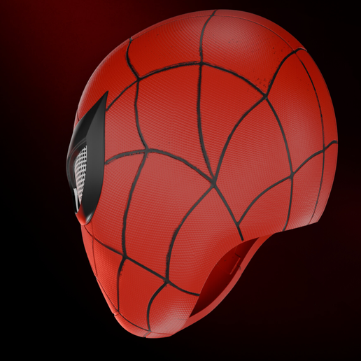 🦸‍♂️ 3D Spiderman Helmet・ STL File for 3D printing・Cults