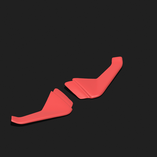 🪶 Aprilia RS660 660 Front Wings Winglets・ STL File for 3D printing・Cults