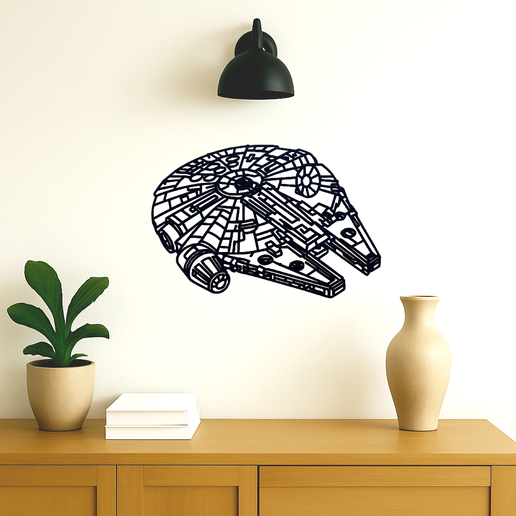 ⭐ Star Wars wall decor・Fichier STL pour Impression 3D・Cults