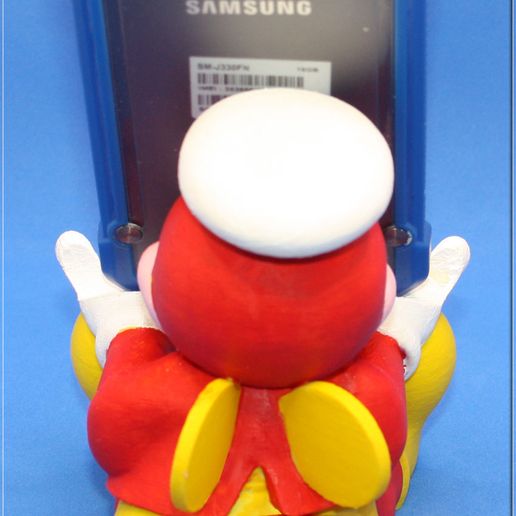 📞 Jollibee Phone Stand・Free STL File for 3D printing・Cults