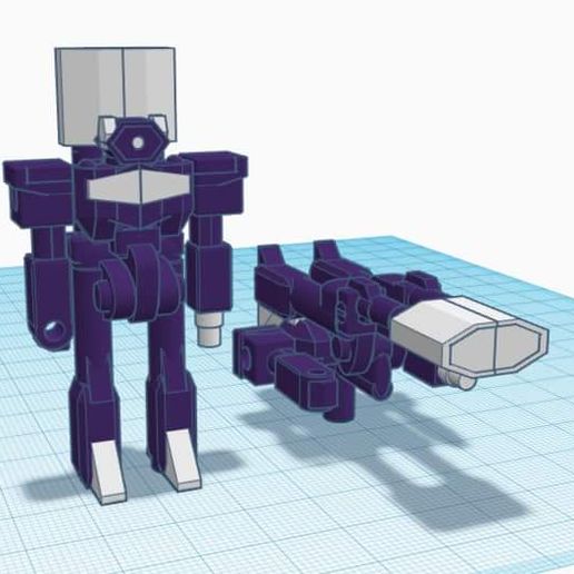 3D file Targetmaster Shockwave RoGunner Transformers 🤖 ・3D printing ...