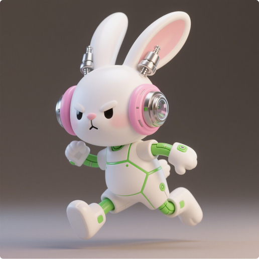 🐇 rabbit・ STL File for 3D printing・Cults