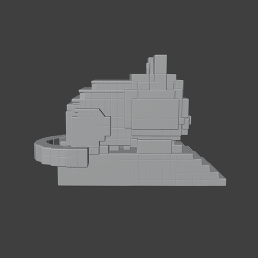 🐱 Pixel Cat・ STL File for 3D printing・Cults