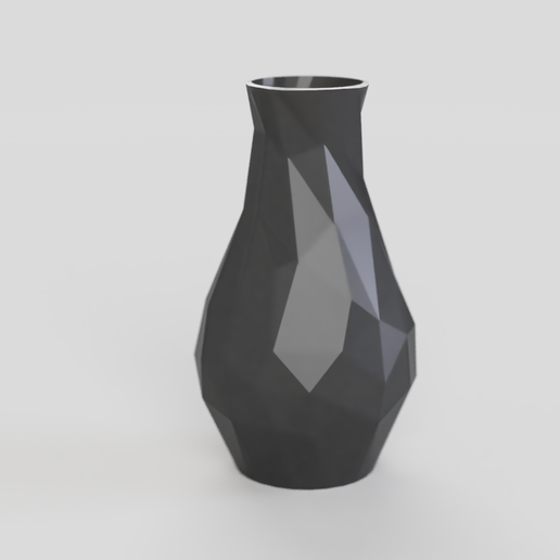 Free 3MF file Modern Low Poly Vase 🏺 ・3D printable model to download・Cults