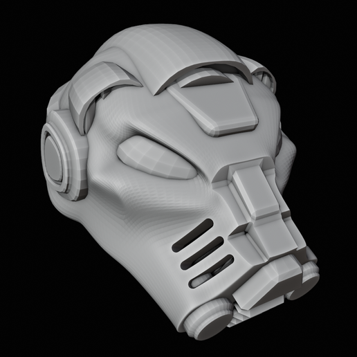 🪖 40 k Terminator Helmets Set・Free 3D File for ・Cults