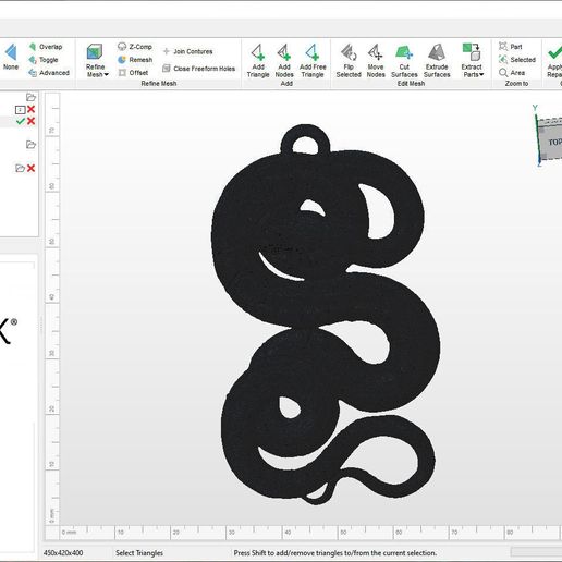 🐍 Snake 3D print model・ 3D File for ・Cults