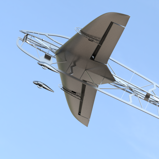 STL file acrobatic model FALCON1 🛸 ・3D printing model to download・Cults