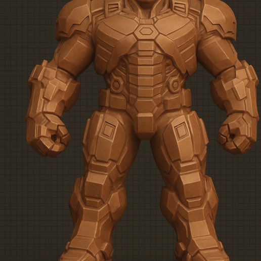 👾 Hulk Buster・Free STL File for 3D printing・Cults