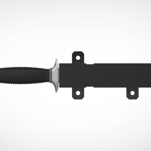 STL file Dagger and Scabbard from the Deadpool and Wolverine 2024 🗡️ ...