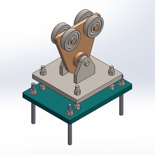 💭 HORIZONTAL GUIDE ASSEMBLY・ STEP File for 3D printing・Cults