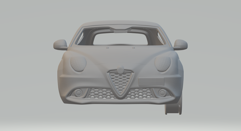 Télécharger fichier STL Alfa romeo mito veloce • Modèle imprimable en 3D ・ Cults