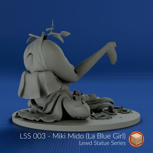 👧 LSS 003 - Miki Mido (La Blue Girl)・ 3D File for 3D printing・Cults