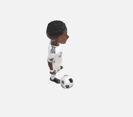 👤 Vinícius Jr - Animated Figure・ OBJ File for 3D printing・Cults