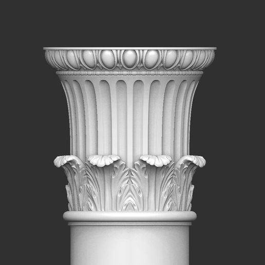 🏛️ Columns Classical Decoration N40・Free 3D File for 3D printing and CNC machining - Laser ...