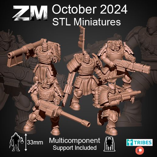 🛰 Space Samurai Heavy Weapons・ 3D File for 3D printing・Cults