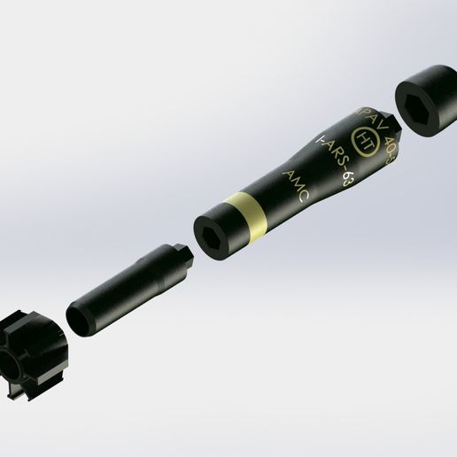 🇫🇷 French APAV 40 Rifle Grenade・ 3D File for 3D printing・Cults