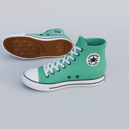 ⭐ 3D Printed Converse All Star – Shoe Decor・ STL File for 3D printing・Cults