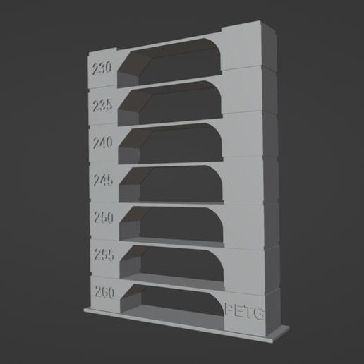 🧞‍♂️ TEMPERATURE TOWER PETG・Free STL File for 3D printing・Cults