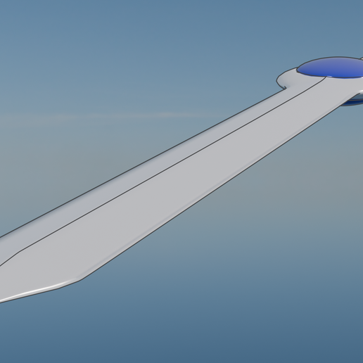 🗡️ Finn's Finn Sword from Adventure Time・ STL File for 3D printing・Cults