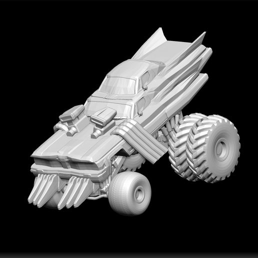 STL file Mad Max Fury Road war car 🚗 ・3D print model to download・Cults