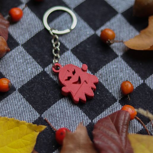 👻 Rockstar Ghost Keychain | Autumn Series | Halloween・Free STL File for ...
