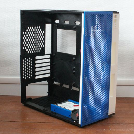 🆓 ATX PC Case - Fully 3D Printable and Free !・Free STL File for ・Cults