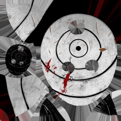 👾 Obito mask・ OBJ File for 3D printing・Cults