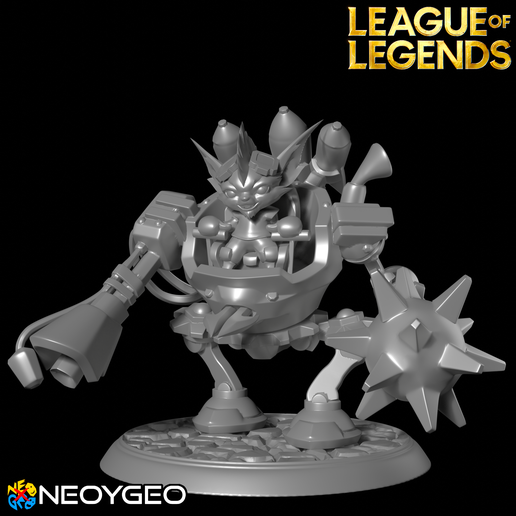 league of legends rumble coloring pages