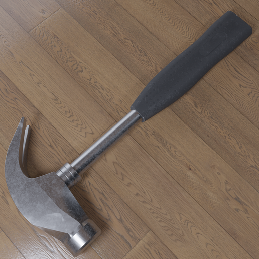 🔨 Hammer ( Melee-Prop ) 1/1 Scale・ STL File for 3D printing・Cults