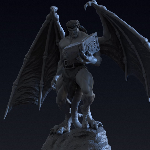 3D file Gargoyles Goliath 🐉 ・3D printable model to download・Cults
