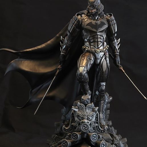🗡️ Batman Samurai・Free 3D File for ・Cults