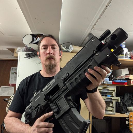 🛰 MK2 Space Rifle Display/Cosplay Prop・3D Print with the Creality k1 ...