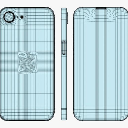 STL file Apple iPhone 16E Black 🍎 ・3D printable model to download・Cults