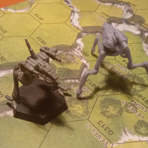 🔫 American Mecha Scout Tripod・ 3D File for 3D printing・Cults