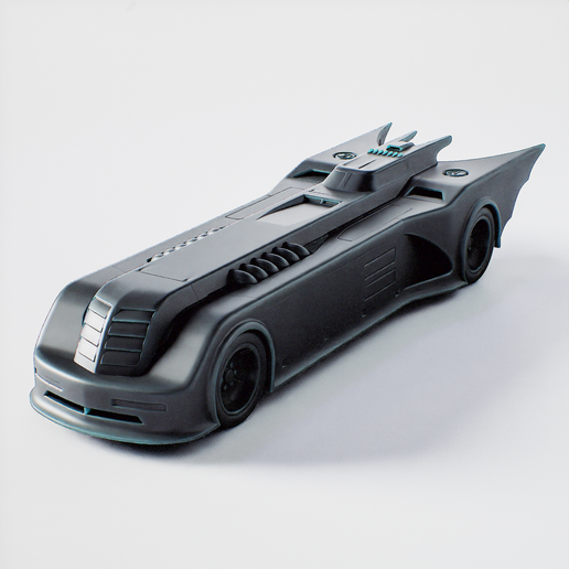 🎮 Batmobile animated series - Batmobile cartoon series - FanArt ...
