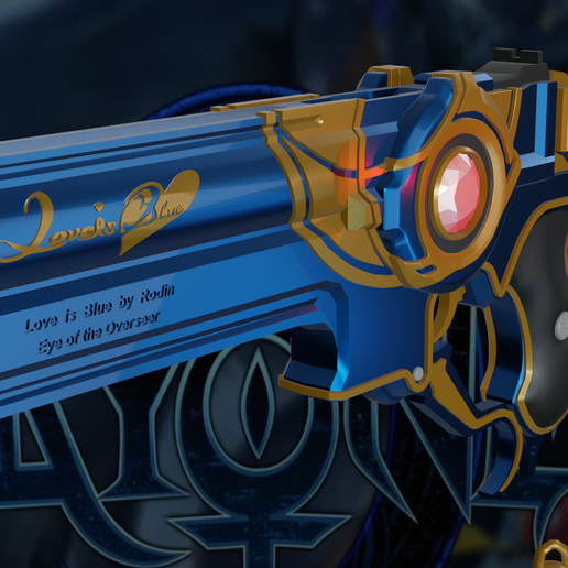 Archivo STL Bayonetta - Love Is Blue ️‍🔥 ・Modelo para descargar y ...