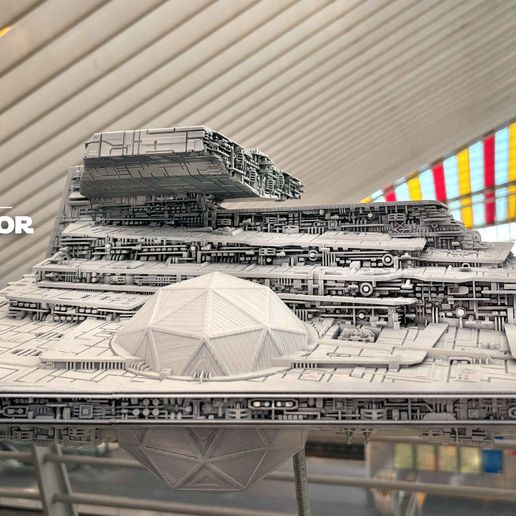 🚢 Imperial Cruiser - The INTERDICTOR・ STL File for 3D printing・Cults