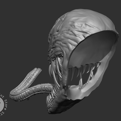 🎨 Venom Mask From Marvel Comics - Fan Art 3D print model・ 3D File for ...