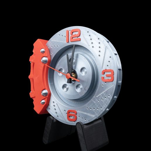 🕰️ Brake Time! Wall Clock・ STL File for 3D printing・Cults