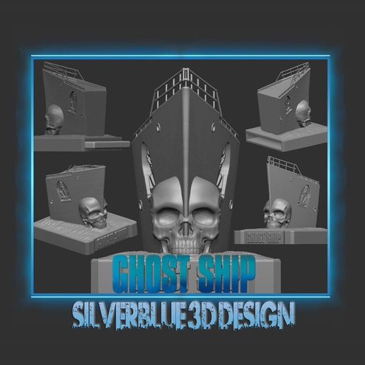 📦 GhostShip 2002 PosterArt bluray box・ STL File for 3D printing・Cults