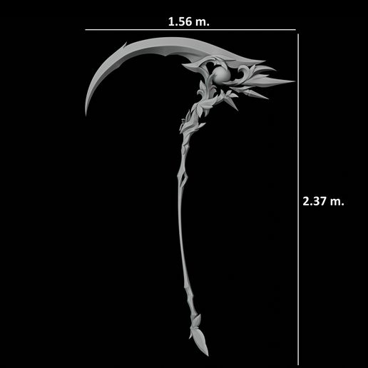 ⭐ Castorice - Scythe - Honkai Star Rail Cosplay・ 3D File for 3D ...