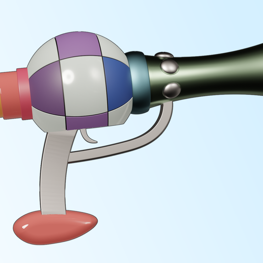 🔫 One piece Nami Egghead cosplay Gun Bubble・ STL File for 3D printing・Cults