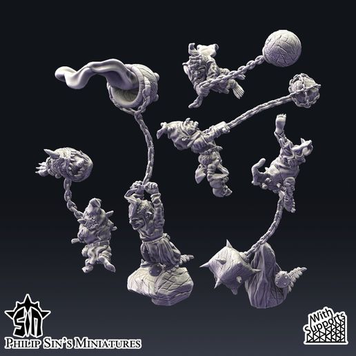 👺 Goblin Fanatics・ 3D File for 3D printing・Cults