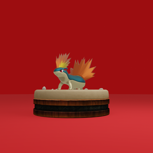 STL file POKEMON QUILAVA 🐉 ・3D print model to download・Cults