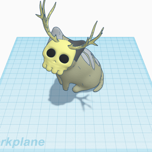 🐾 cute Wendigo・Free STL File for 3D printing・Cults