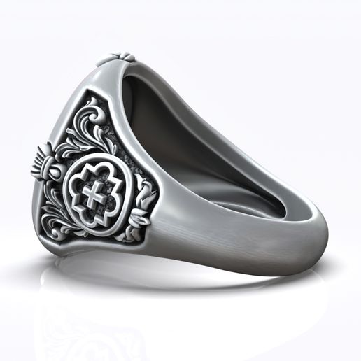 💍 The Keys of Heaven Saint Peter Symbol Christian Ring・Archivo 3D para ...