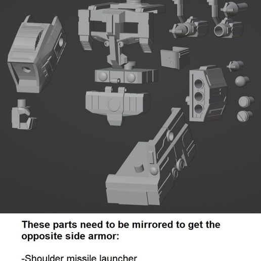 🤖 Laser Armor upgrade・ 3D File for 3D printing・Cults